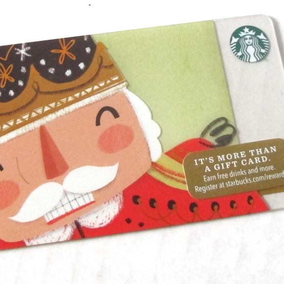 Starbucks | Other | Starbucks 27 Nut Cracker Card No Cash Value | Poshmark